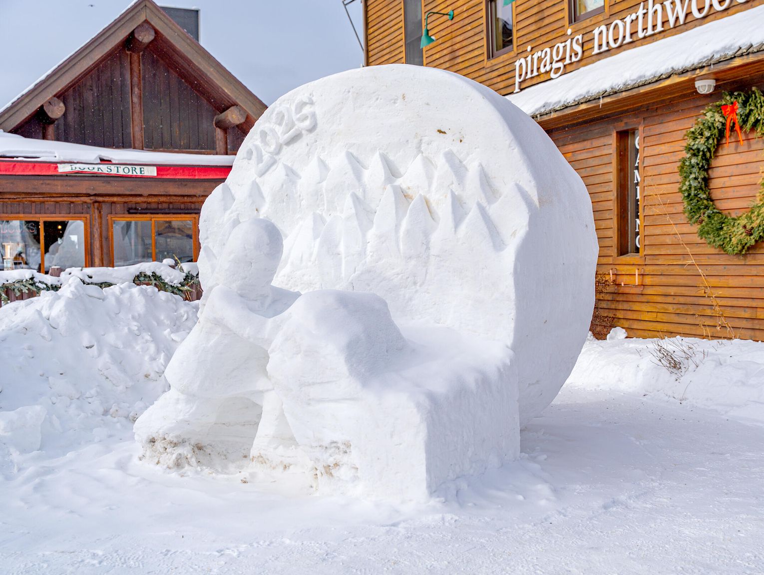 33rd Ely Winter Festival begins with snow carving
