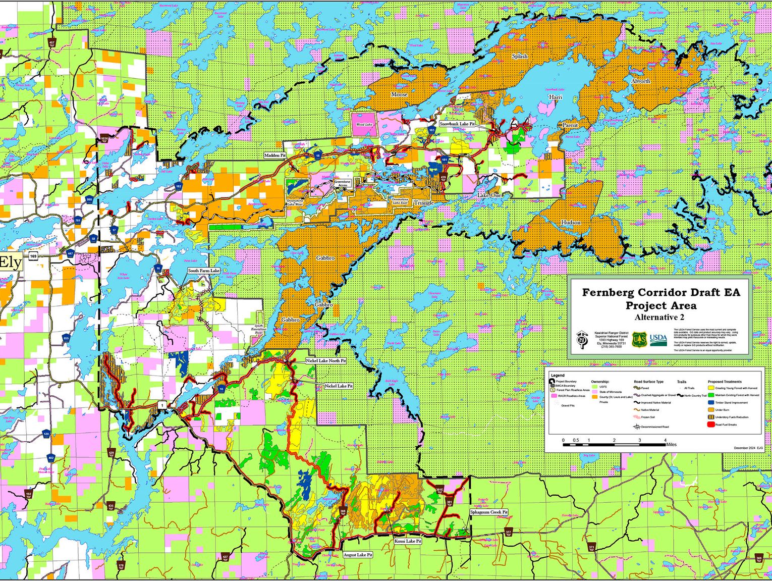 Forest Service invites public comments on Fernberg Corridor project