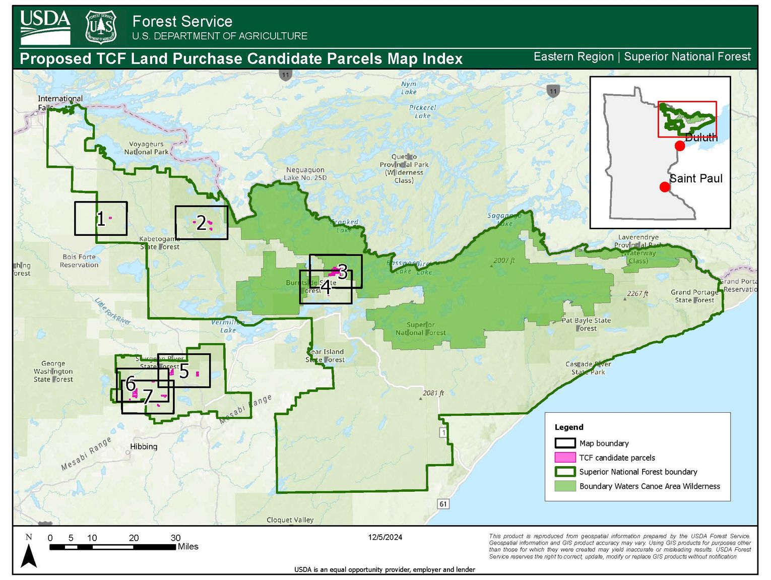 Forest Service to purchase 6,261 acres of Conservation Fund land