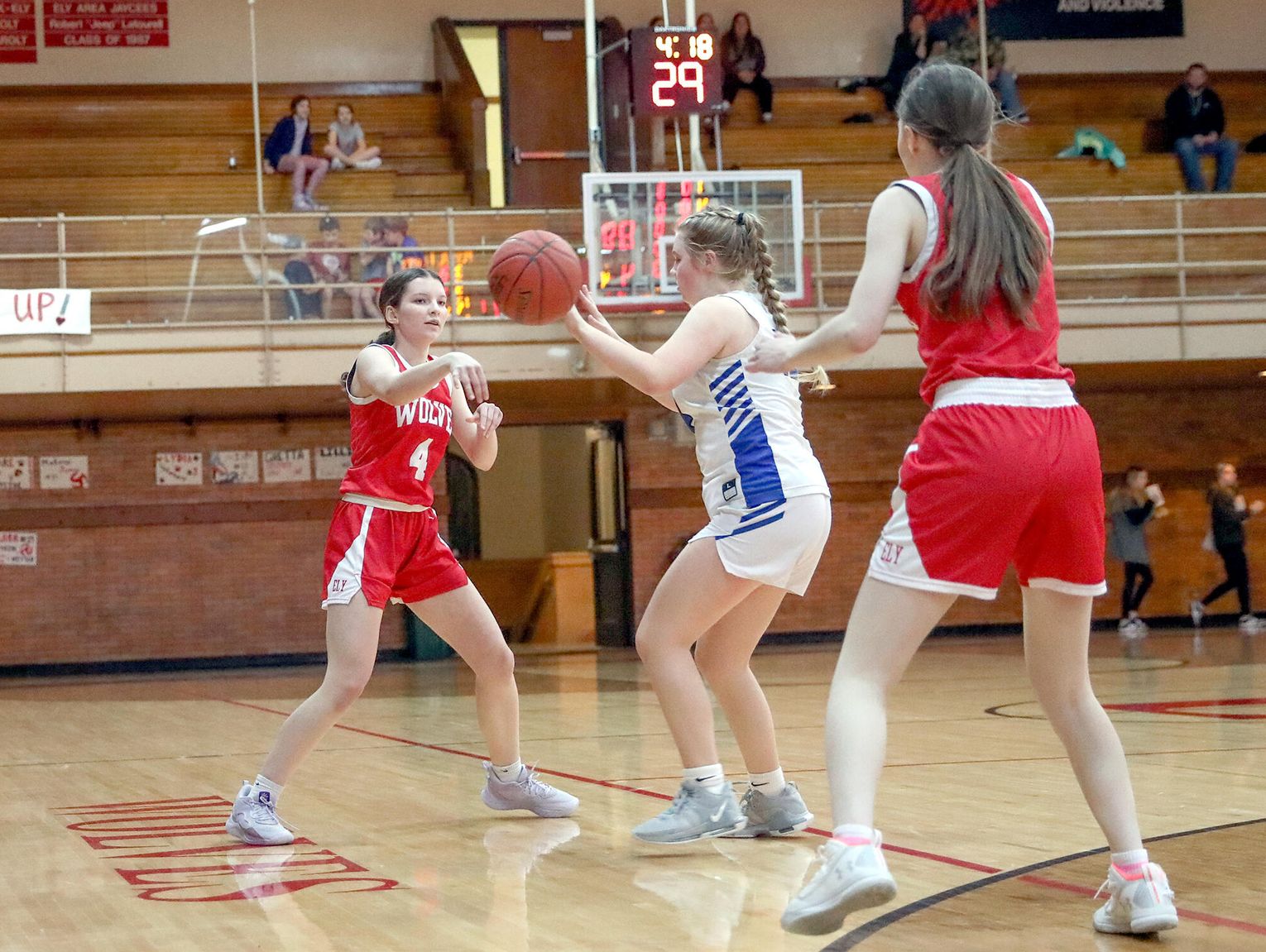 Girls rebound with easy ‘W’