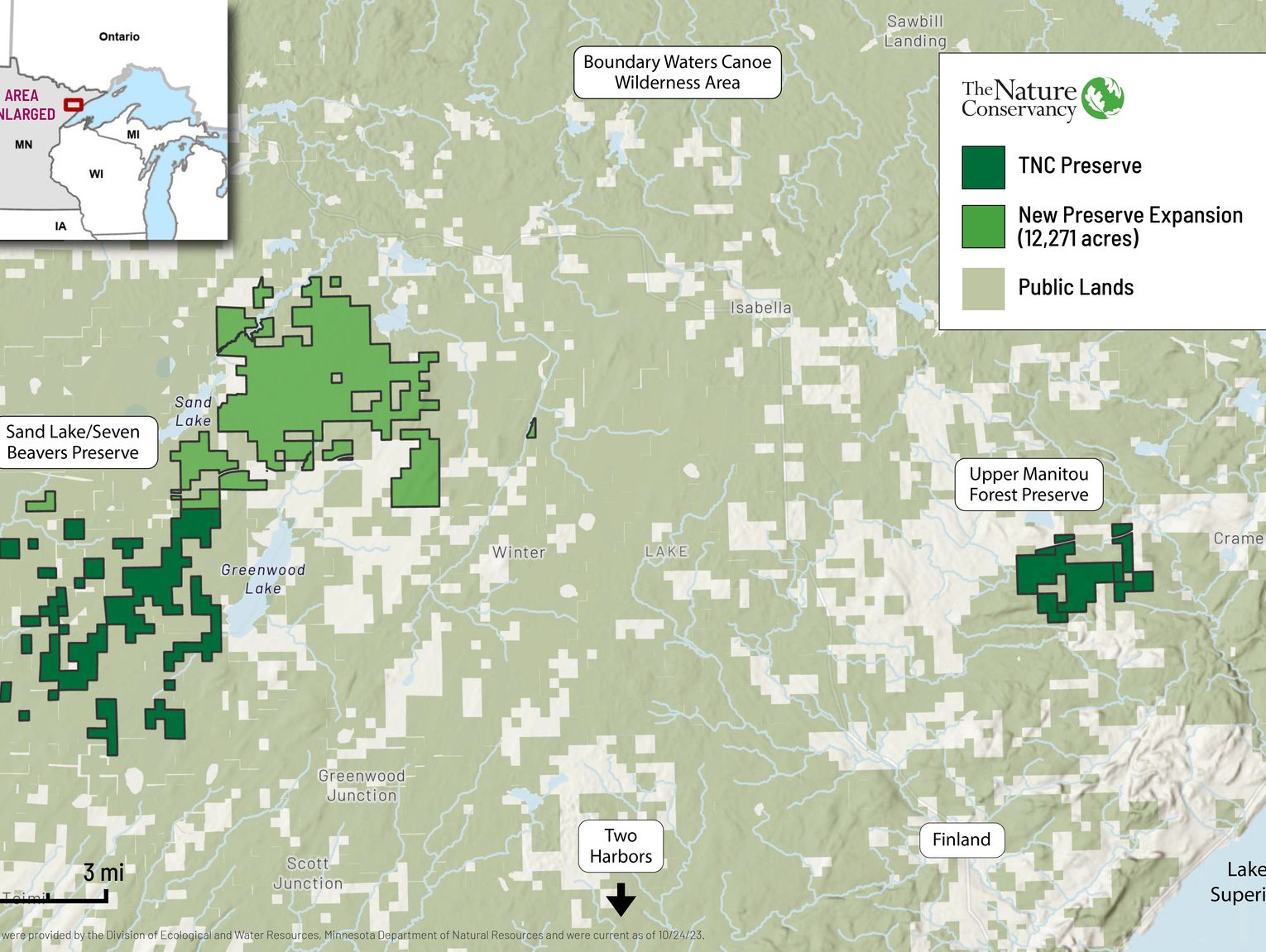 Nature Conservancy Buys 12 000 Acres In Lake County