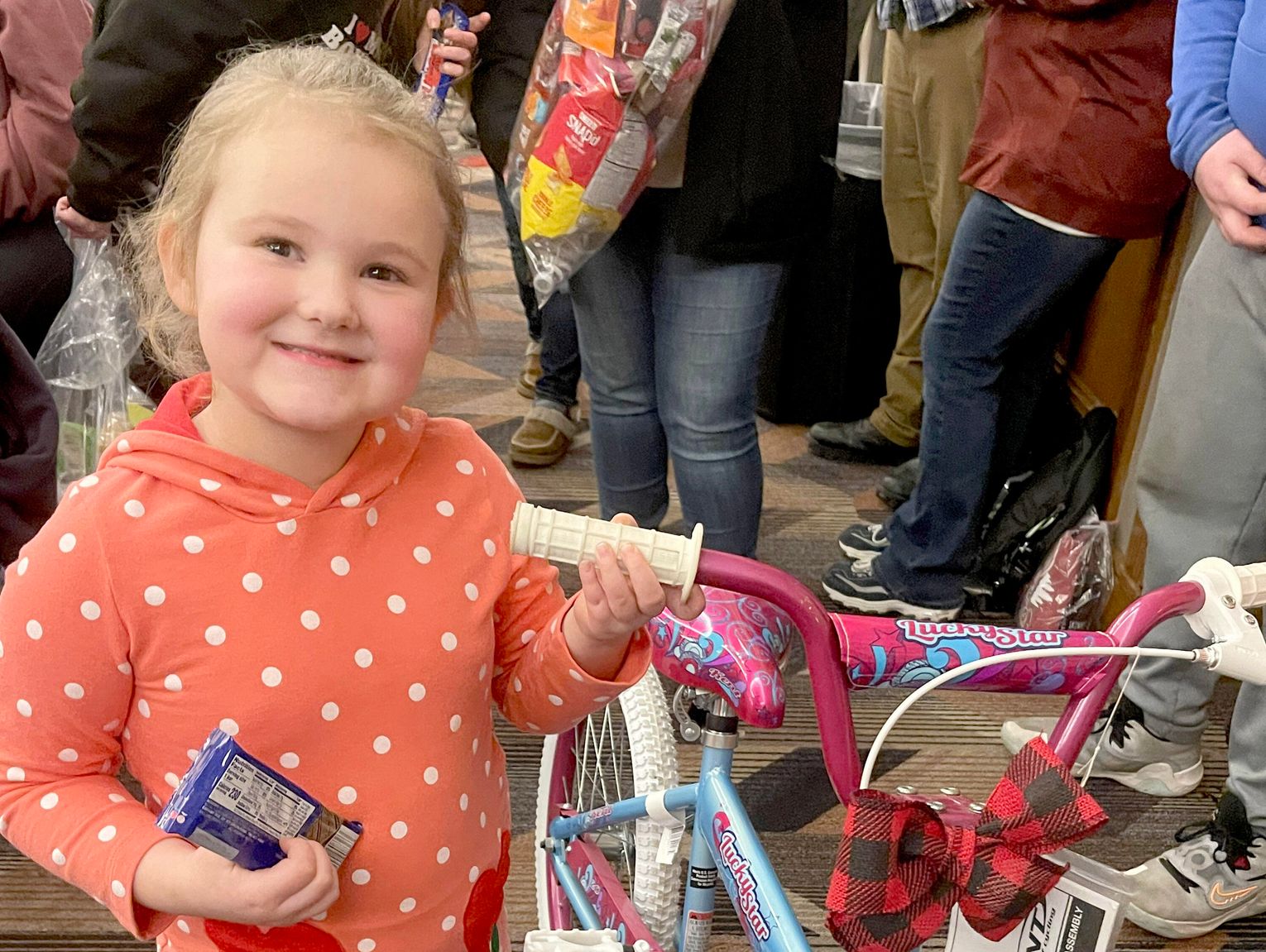 Snow, prizes for Fun Run