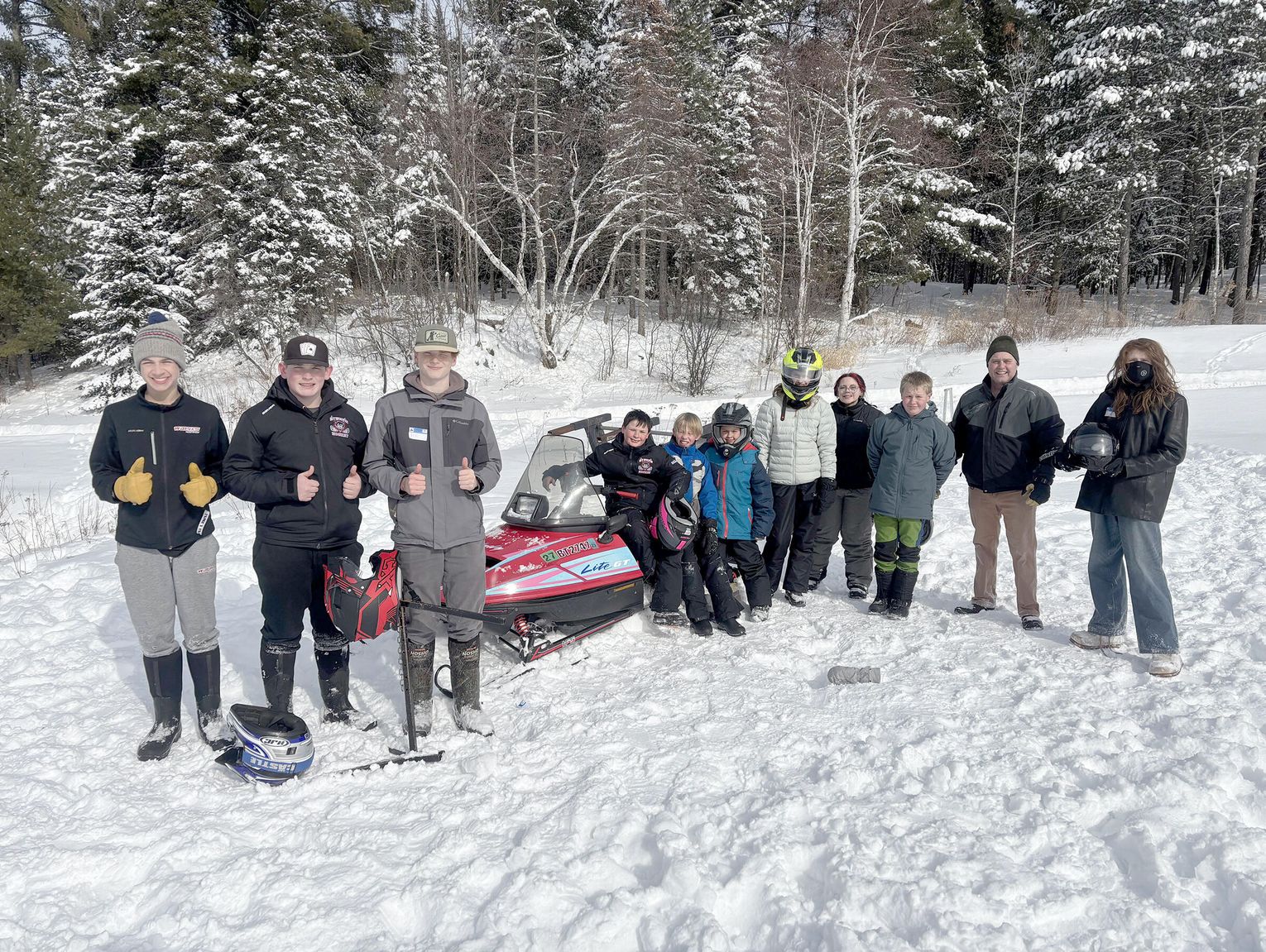 Snowmobile safety training held in Ely