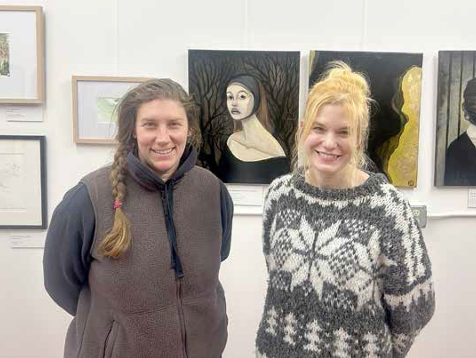 “Sometimes, really hard years make really good art;” art show opens in Ely