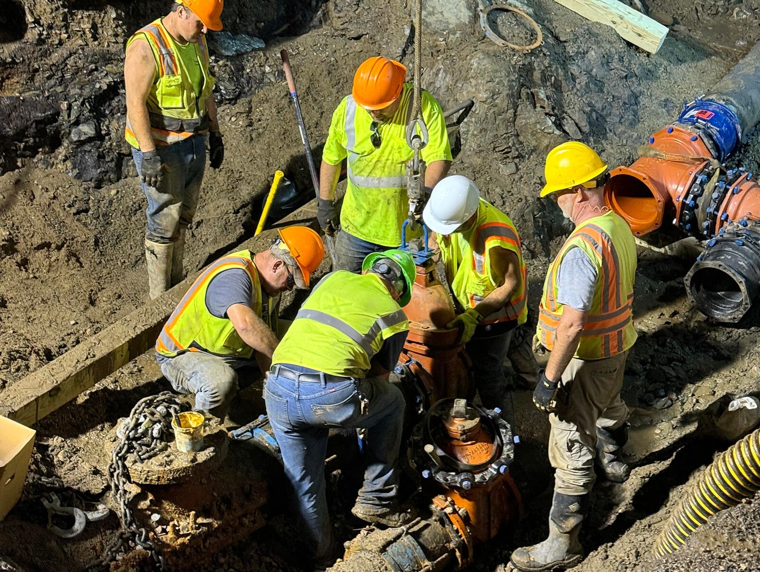 Water back on after eight hours, boil water advisory in place